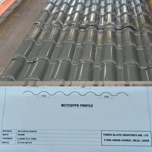 Tower Metcoppo Aluminum Roofing Sheet | Tower Aluminum Roofing Sheet Company in Nigeria